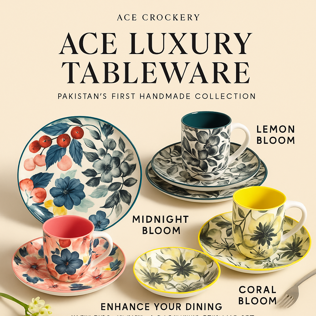 ⚜️ Ace Luxury Tableware ⚜️– Handmade Matte Ceramic Sets – Ace Crockery