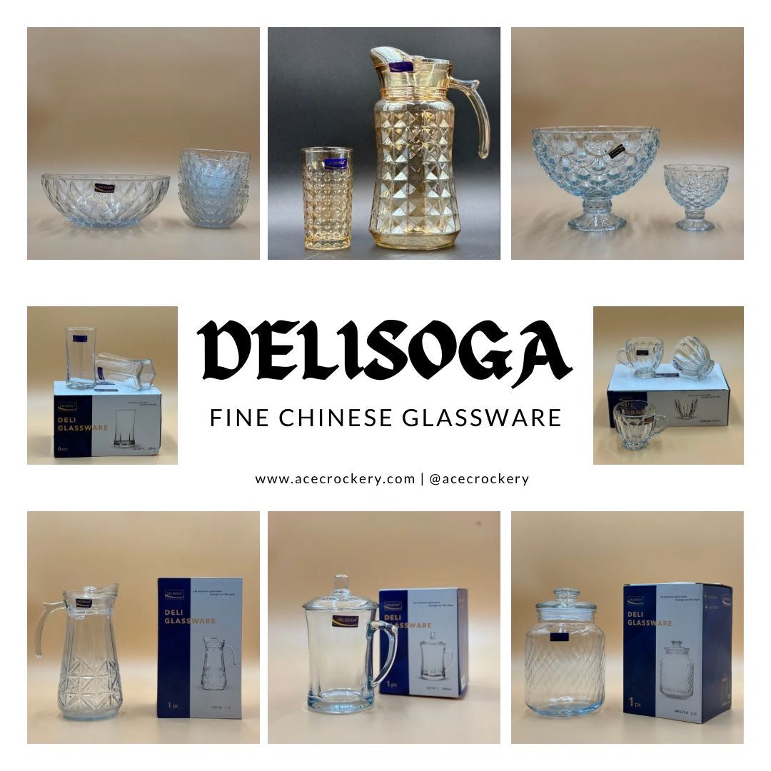 DELISOGA - Glassware – Ace Crockery