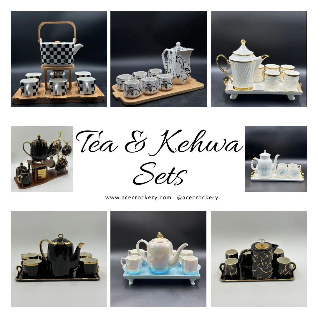 Tea Sets - Tranquil Tea Time Collection – Ace Crockery