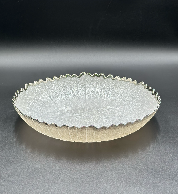 White Glass Round Turkish Platter – Ace Crockery